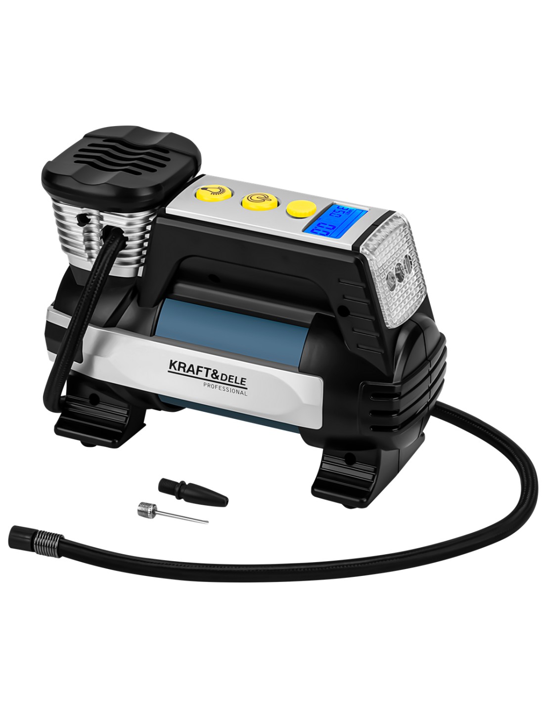 Compresor auto 12V LCD Kraft&Dele KD3442