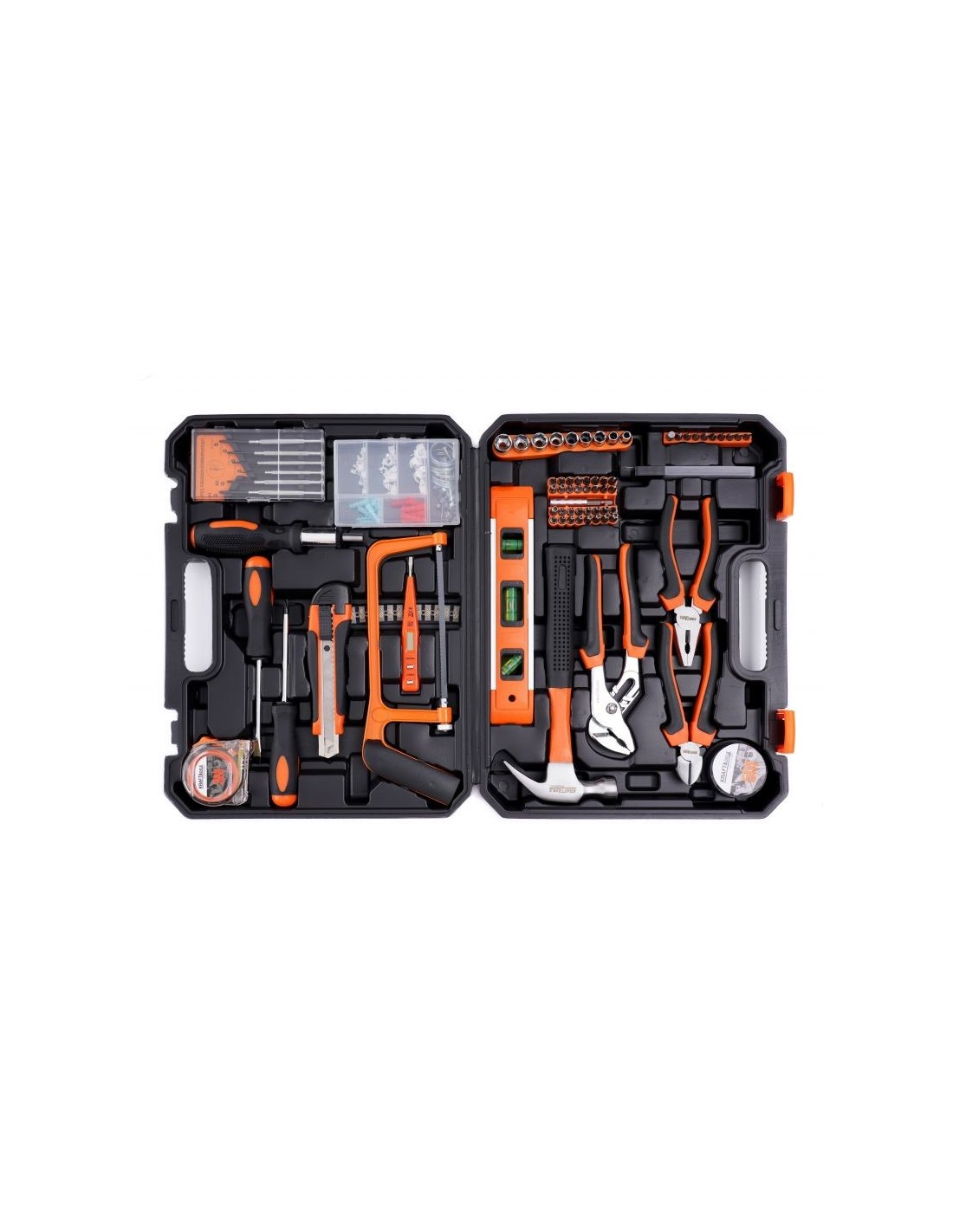 Trusa de scule Kraft&Dele KD10838, 180 elemente, otel CrV