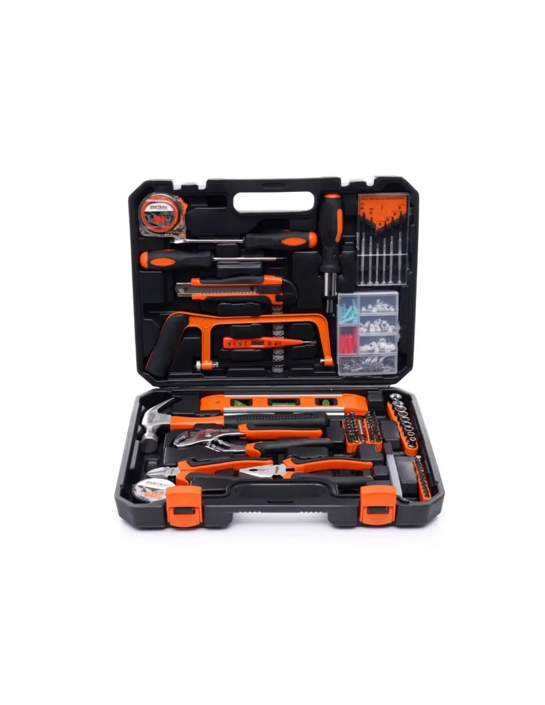 Trusa de scule Kraft&Dele KD10838, 180 elemente, otel CrV