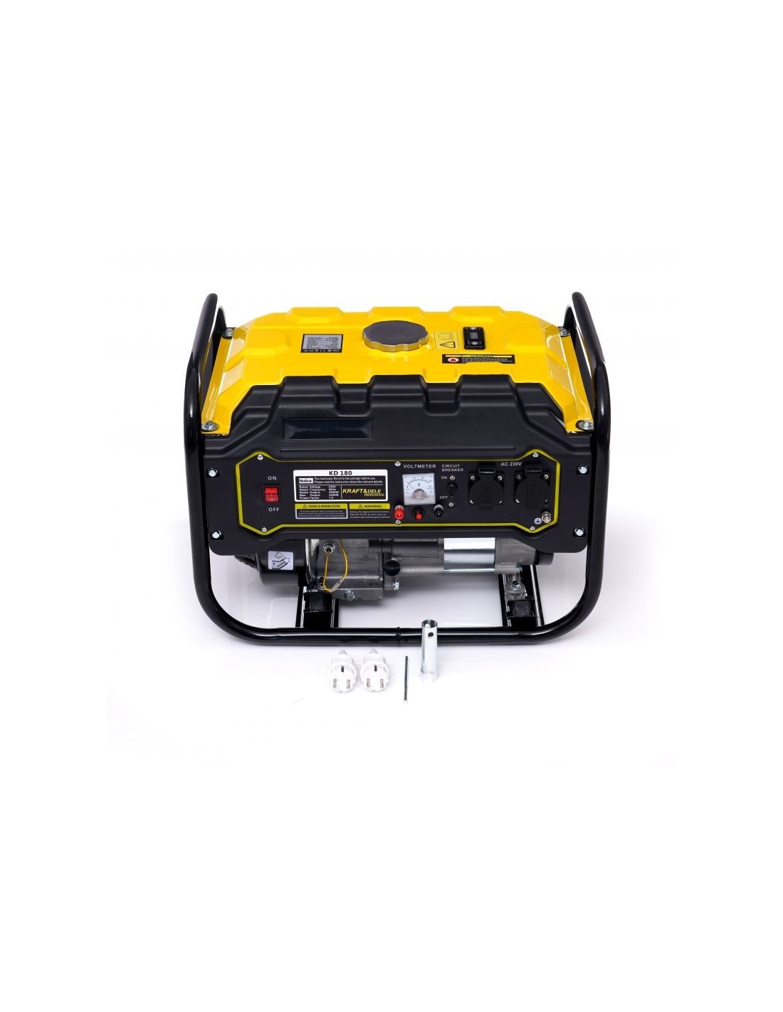 Generator curent monofazat, 3200W, KD180, Kraft&Dele