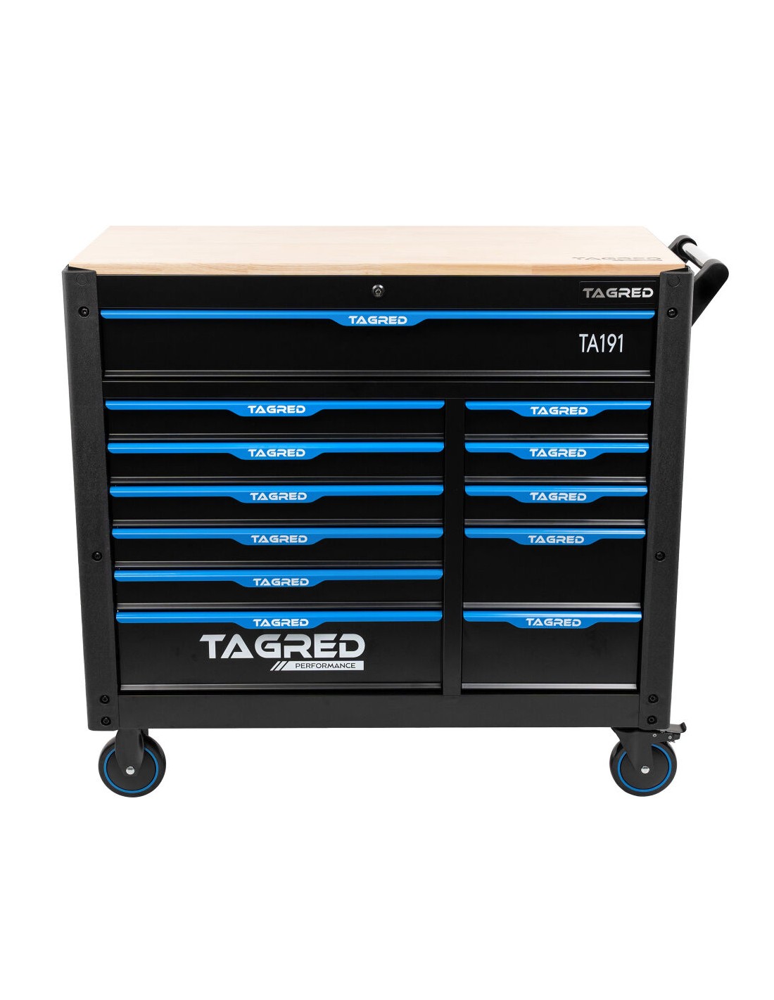 dulap scule profesional, echipat cu 12 sertare si 501 piese| TA191