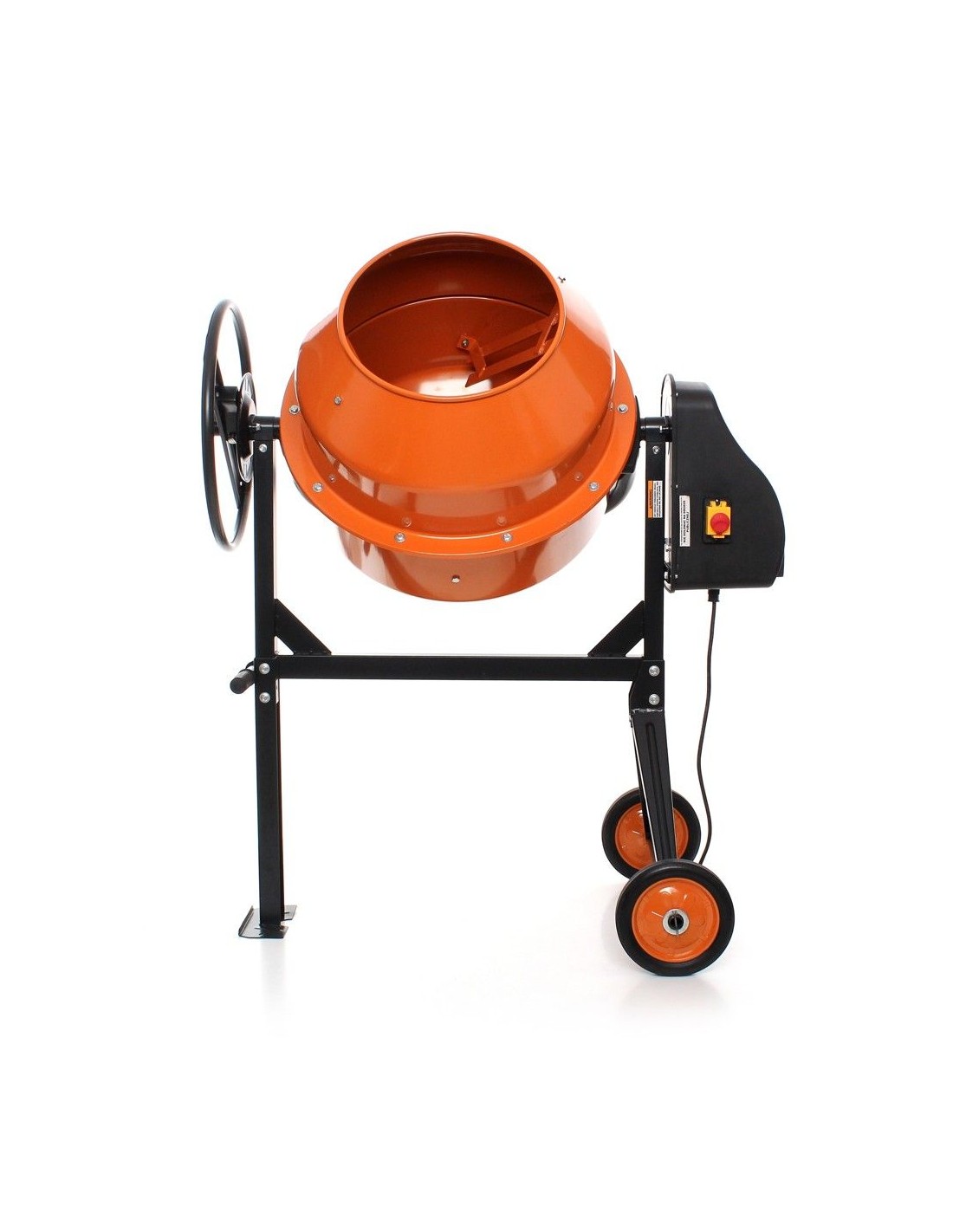 KraftDele KD494 – betoniera 260 L 1400 W cu vagonet mobil