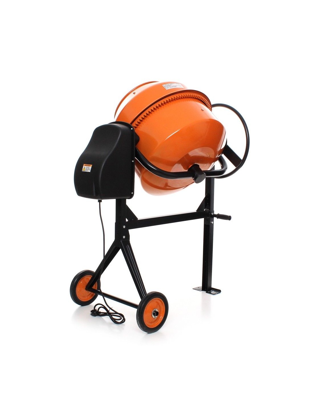 KraftDele KD494 – betoniera 260 L 1400 W cu vagonet mobil